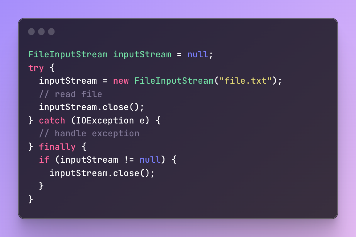 Closing Files in Java | IToolkit