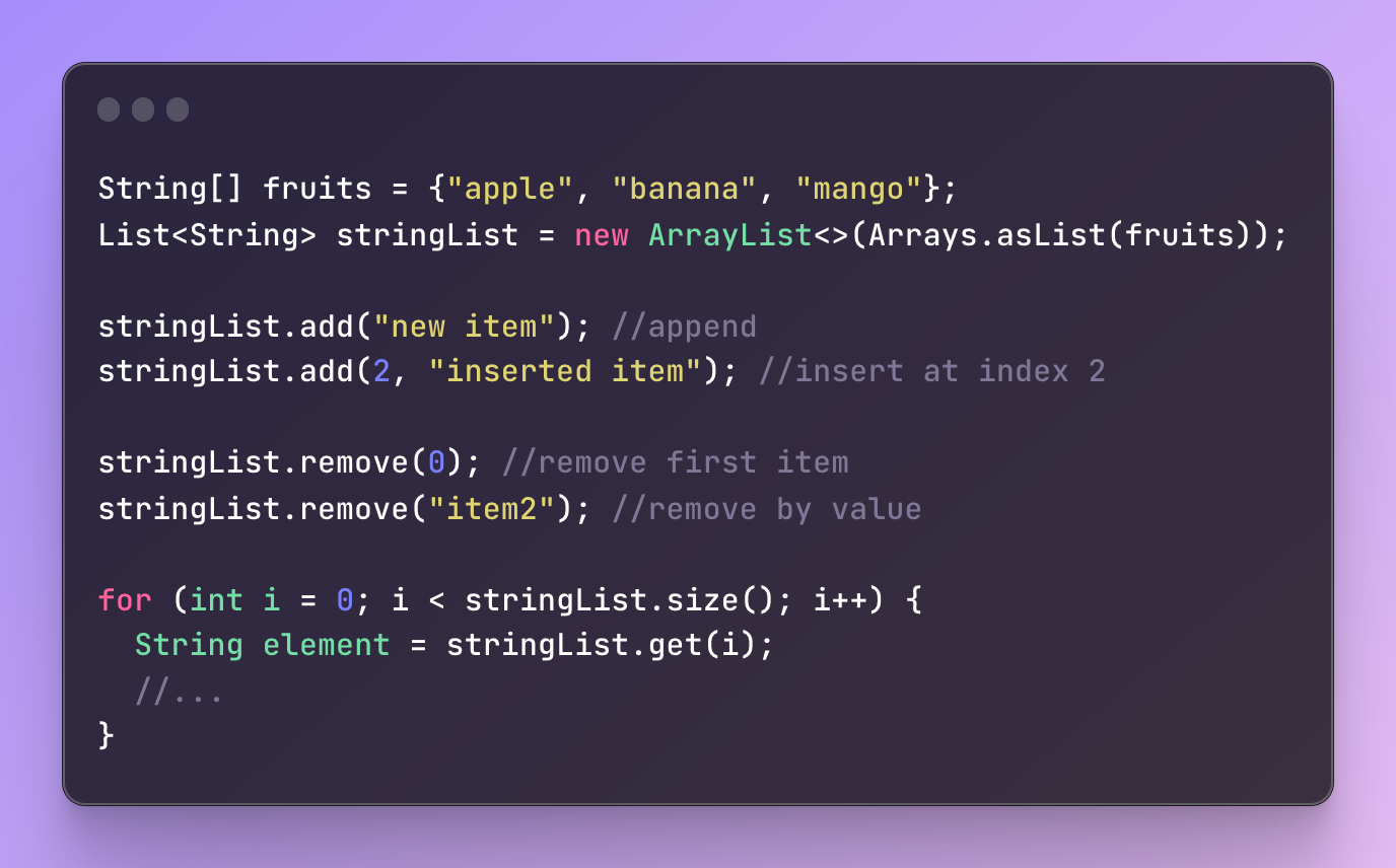 An In-Depth Guide to StringList Java | IToolkit An In-Depth Guide to StringList Java | IToolkit