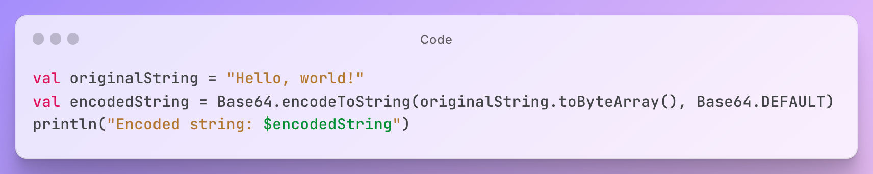 如何使用kotlin Base64编码解码 Itoolkit 